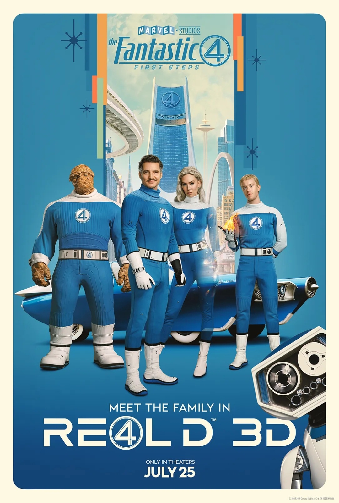 The Fantastic Four: First Steps gets a new trailer and posters as ...