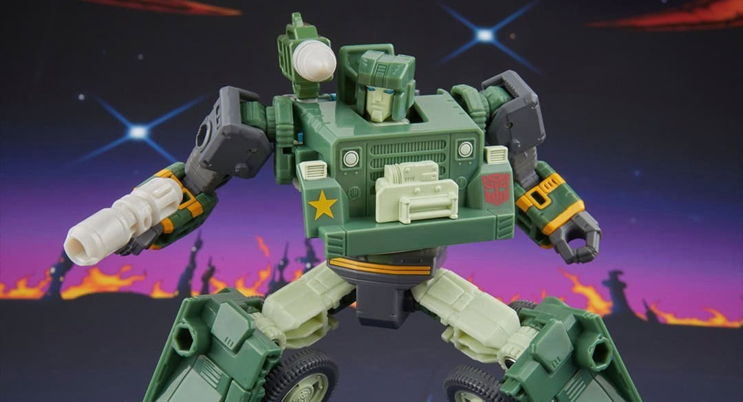 The Transformers: The Movie Studio Series Hound figure unveiled by Hasbro