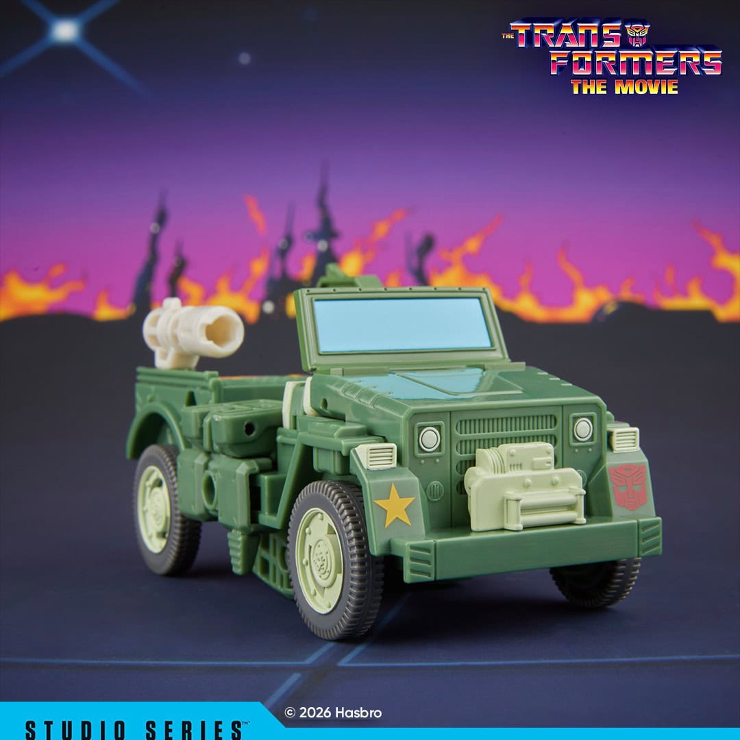 The Transformers: The Movie Studio Series Hound figure unveiled by Hasbro