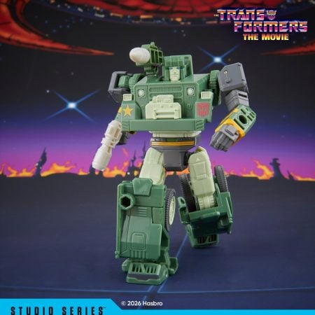 The Transformers: The Movie Studio Series Hound figure unveiled by Hasbro