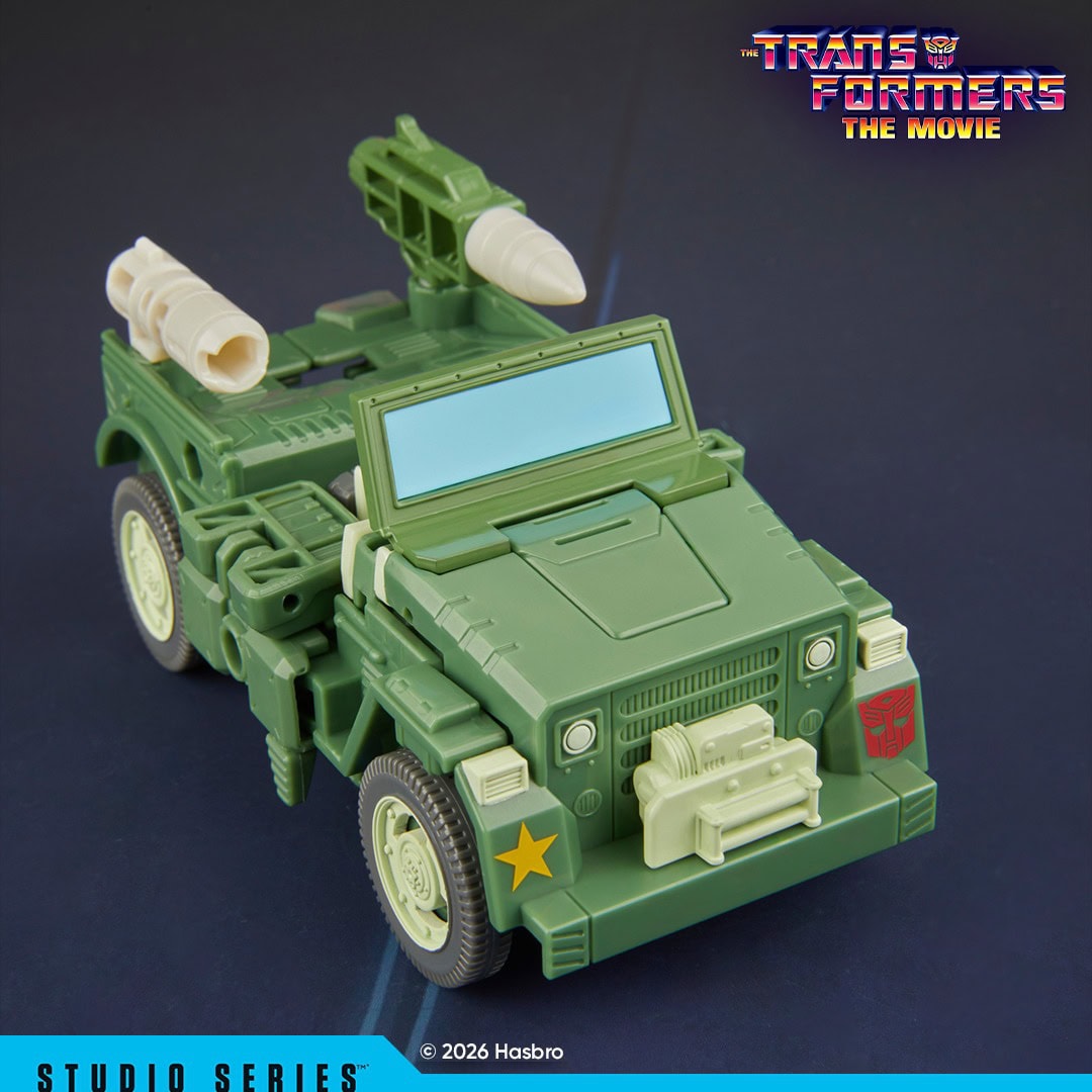 The Transformers: The Movie Studio Series Hound figure unveiled by Hasbro