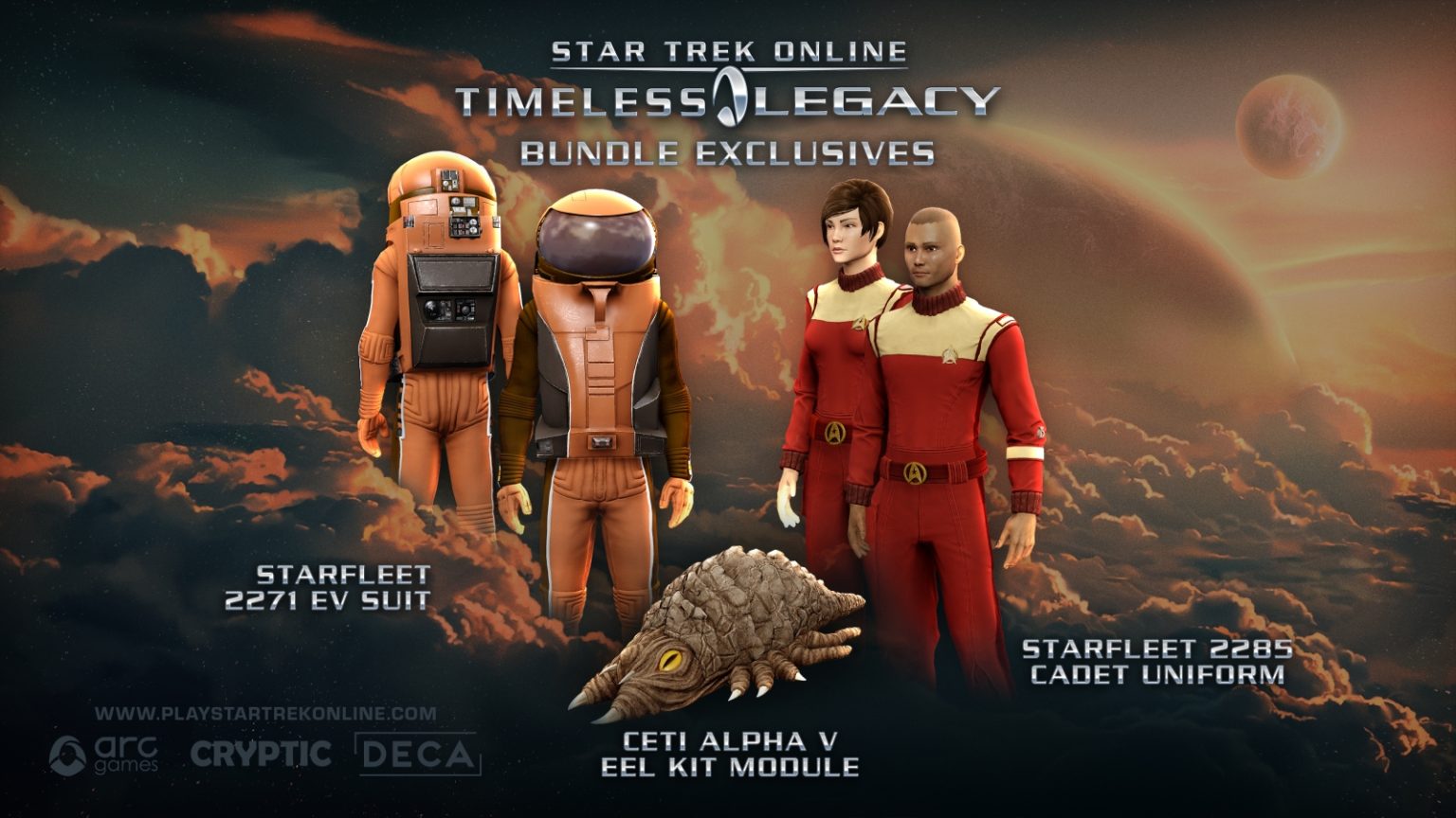 Timeless Legacy Starship Bundle arrives for Star Trek Online