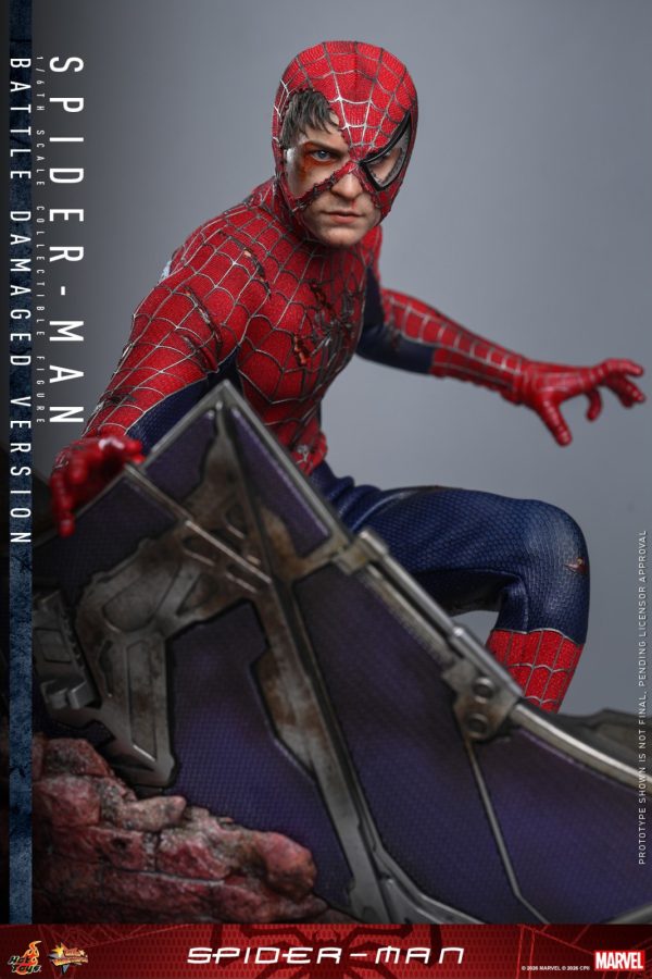 Tobey Maguire's Spider-Man gets Battle Damaged for new Hot Toys sixth ...
