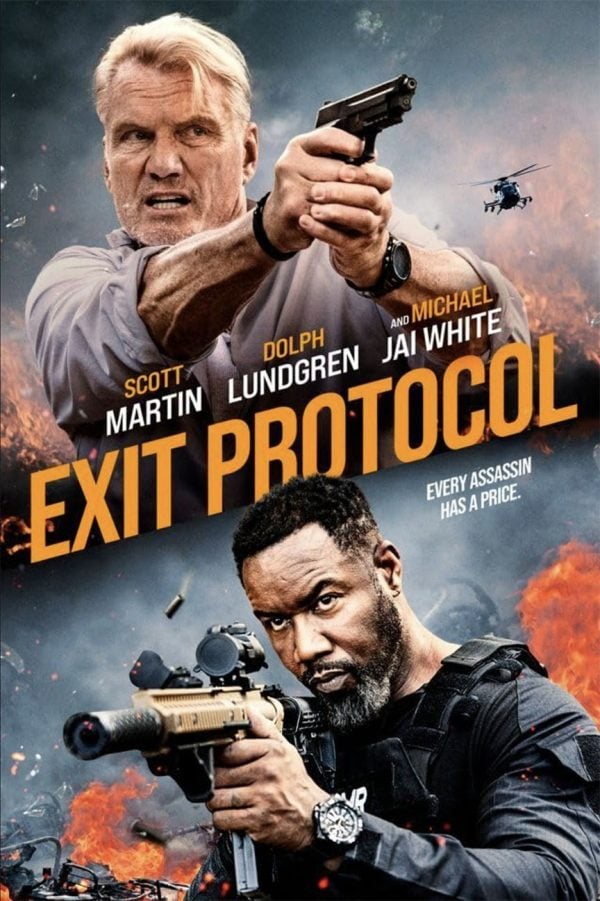 Trailer for action thriller Exit Protocol starring Dolph Lundgren and Michael Jai White