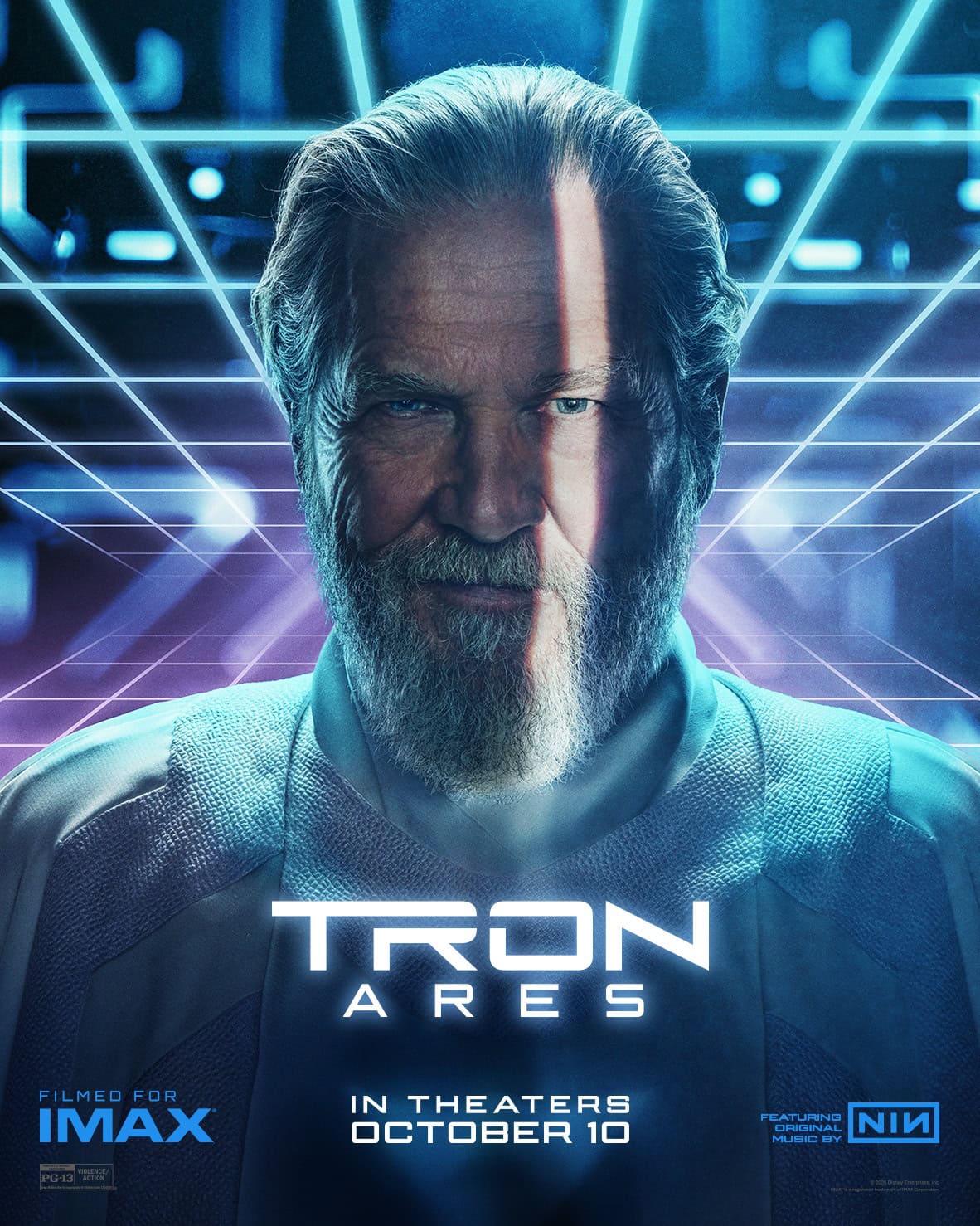 TRON: Ares posters showcase Jared Leto, Jeff Bridges, Greta Lee, Evan ...