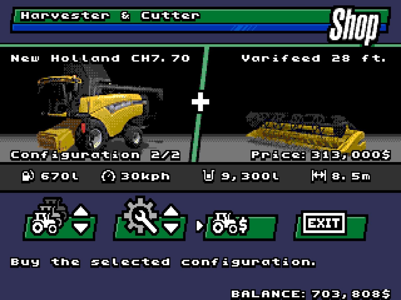 Try farming on the Mega Drive/Genesis with Farming Simulator 16-Bit Edition