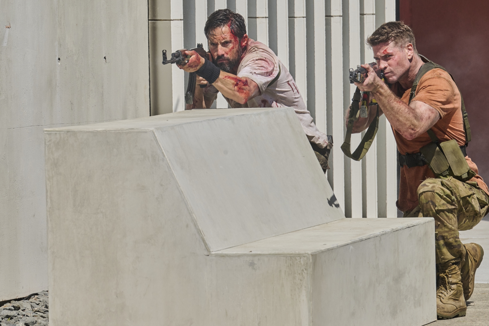 Trailer for action thriller Land of Bad starring Russell Crowe, Liam ...