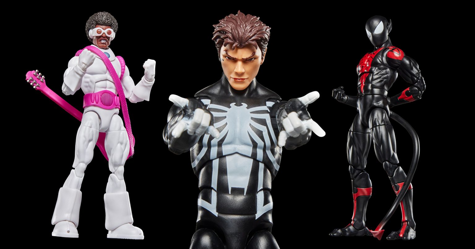 Uncanny Spider-Man, Spider-Venom, Owl and Hypno-Hustler Marvel Legends ...
