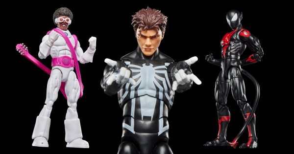 Uncanny Spider-Man, Spider-Venom, Owl and Hypno-Hustler Marvel Legends ...