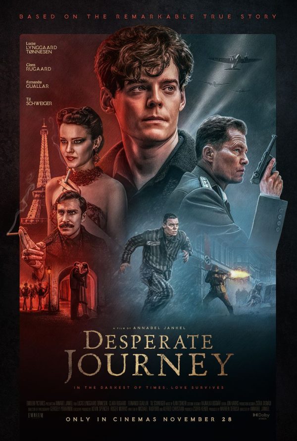 World War II romantic thriller Desperate Journey gets a trailer and poster