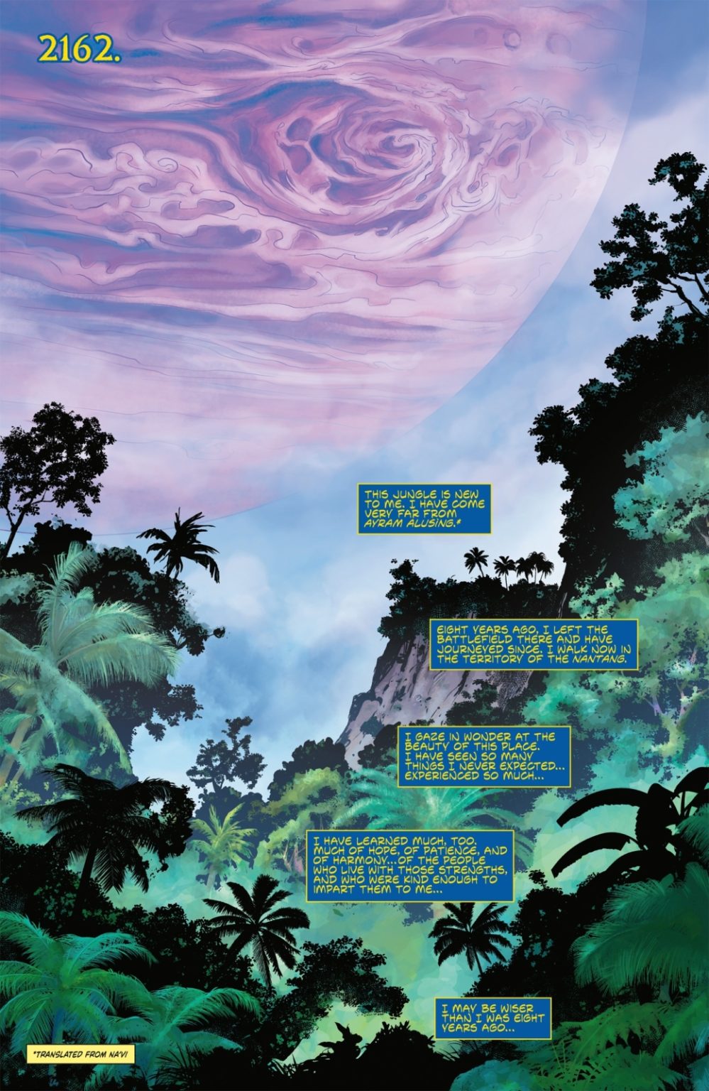 Avatar: Frontiers of Pandora – So’lek’s Journey #4 - Comic Book Preview