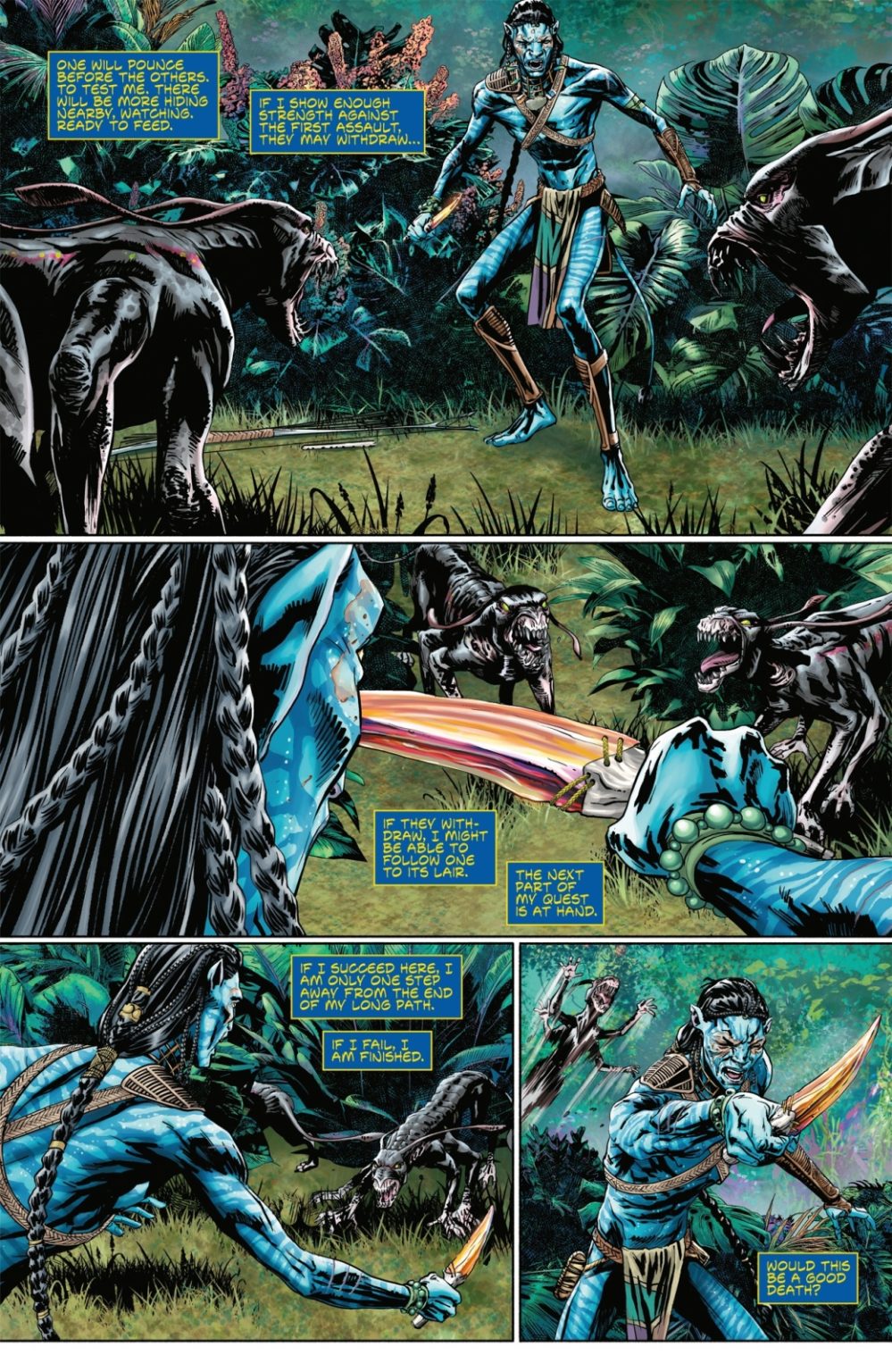 Avatar: Frontiers of Pandora – So’lek’s Journey #4 - Comic Book Preview