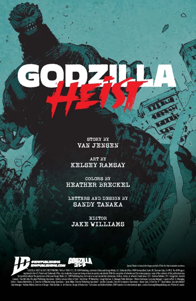 Godzilla: Heist Discussion - Toho Kingdom